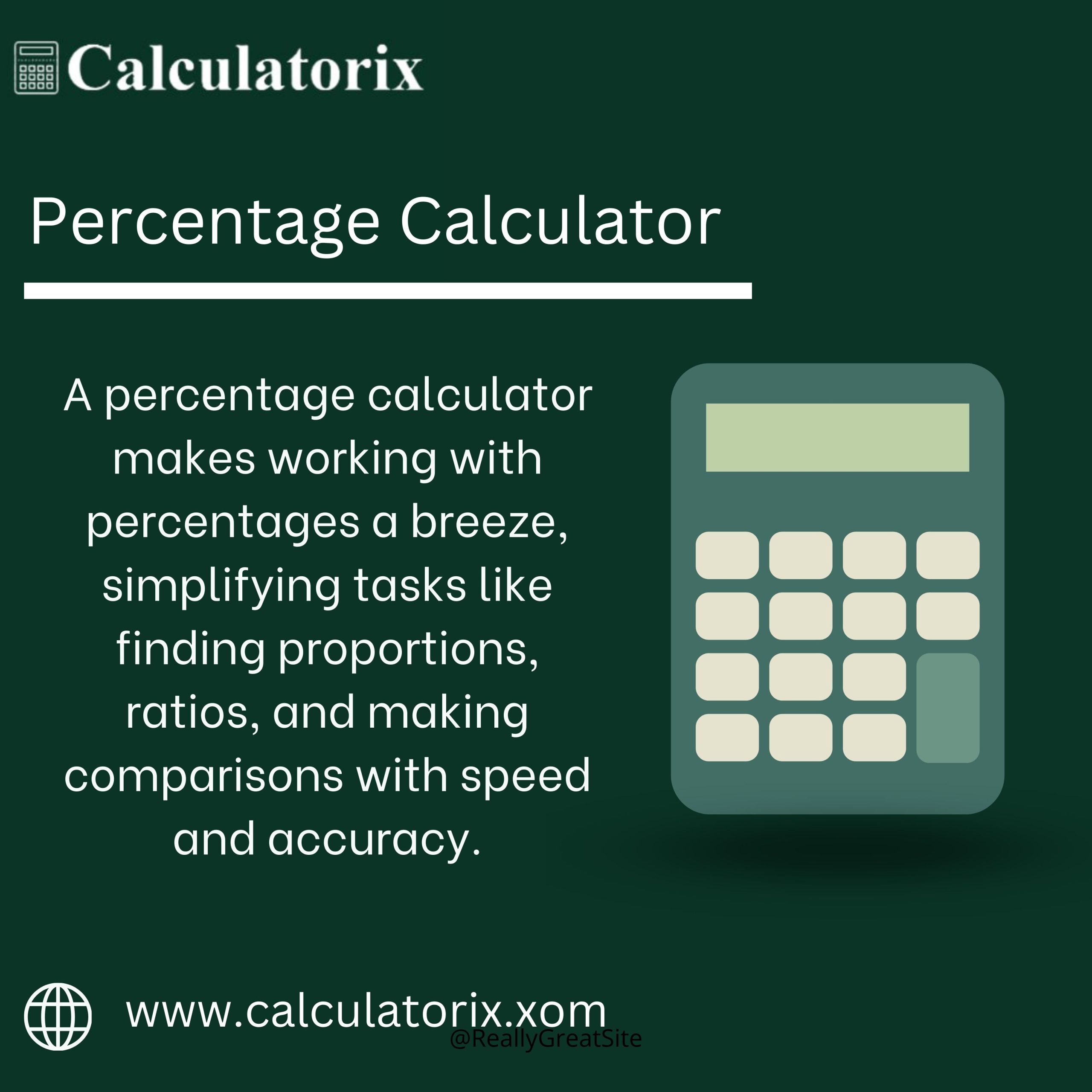 Use of a Percentage Calculator in our Everyday Life: - All for Bloggers ...